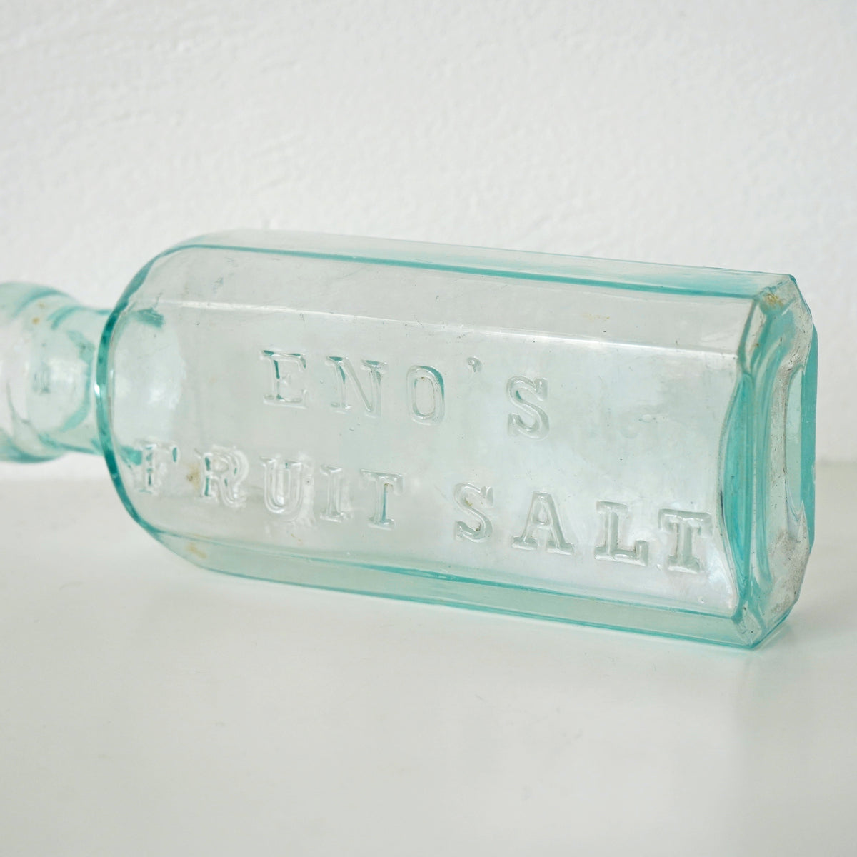 Antique ENO'S FRUIT SALT Bottle / 英国 アンティークボトル (light green ...